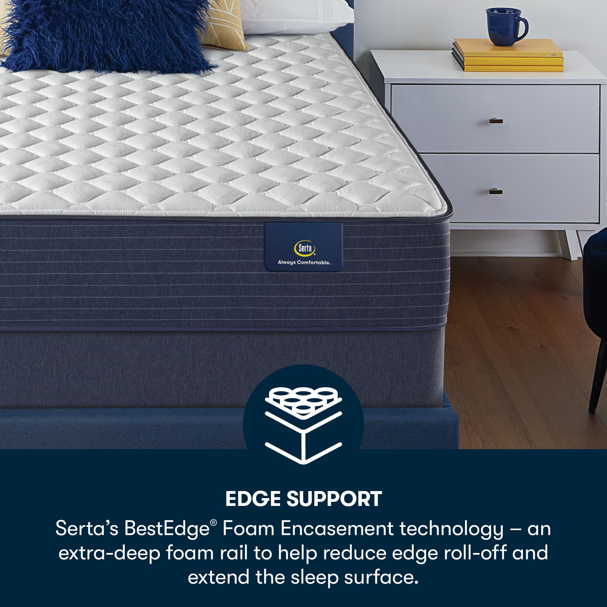Serta Classic Collection 10.5" Firm | Mattress Depot USA